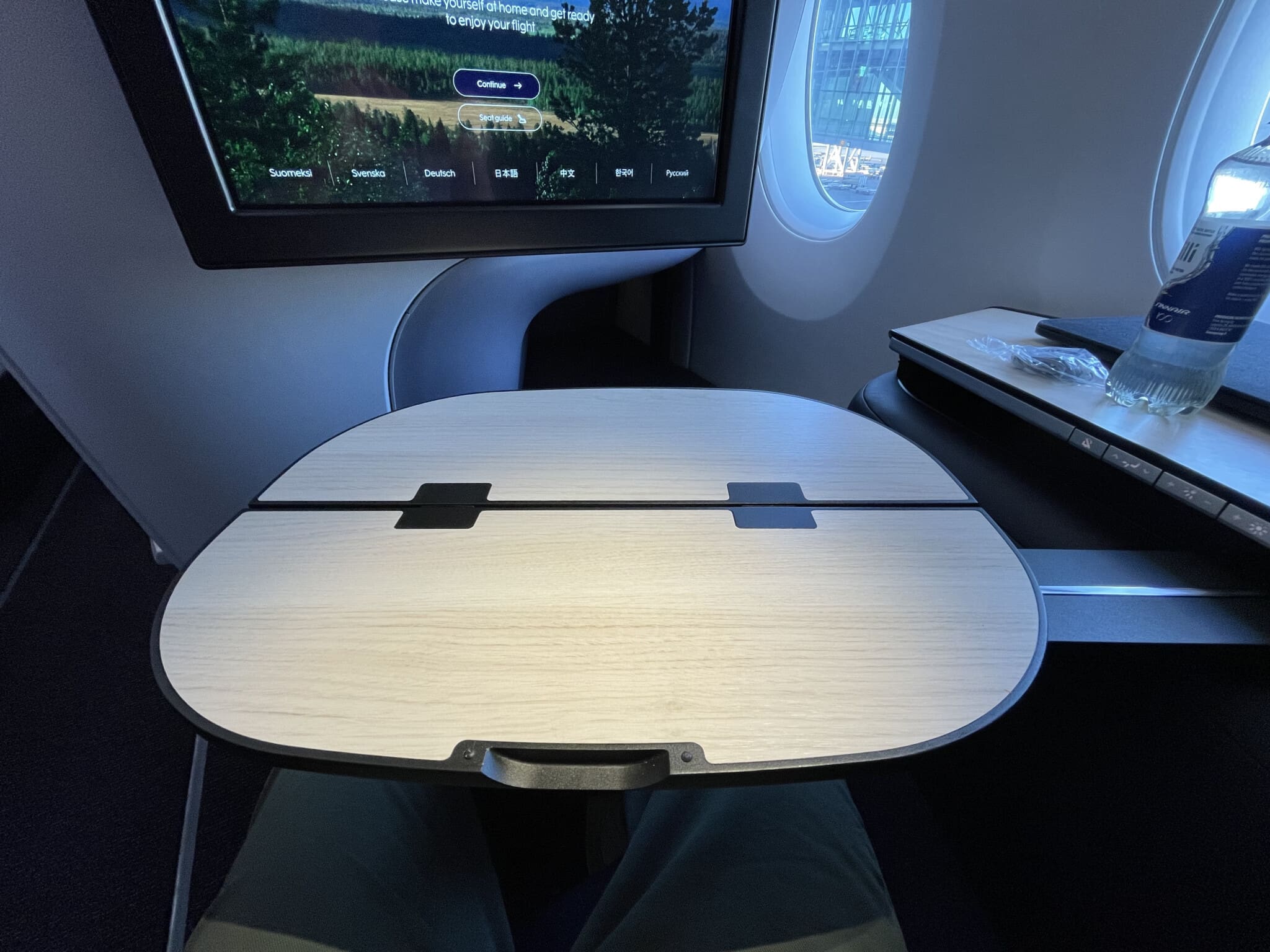 Review: Finnair's New No-Recline A350 Business Class (HEL-LHR) - The ...
