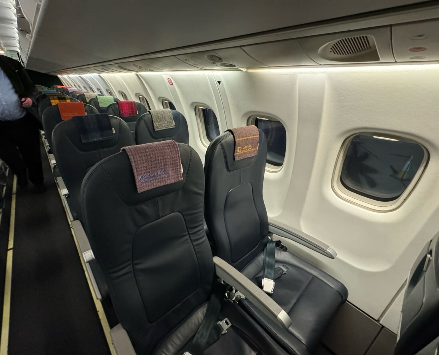 Review: Flying A Loganair Turboprop Out Of Heathrow Airport (LHR-DND ...